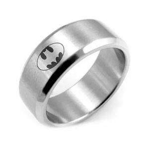 Jewelry | 8mm Silver Batman Ring | Poshmark